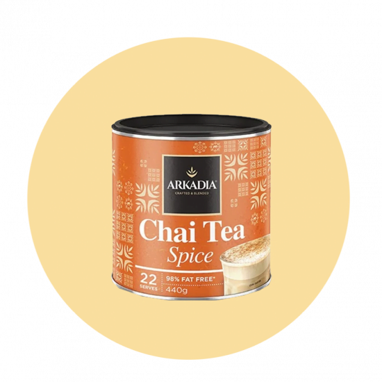 Arkadia Chai Tea Spice 440g Tin - East Coast Roast